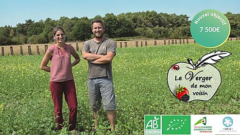 Création d’une ferme fruitière Biologique en Bretagne